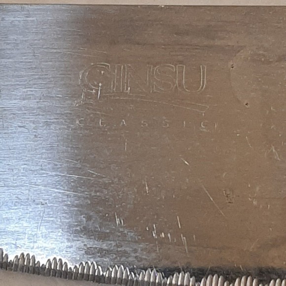 Ginsu | Kitchen | Vintage Ginsu Classic Butcher Kitchen Knife 65 Inch ...